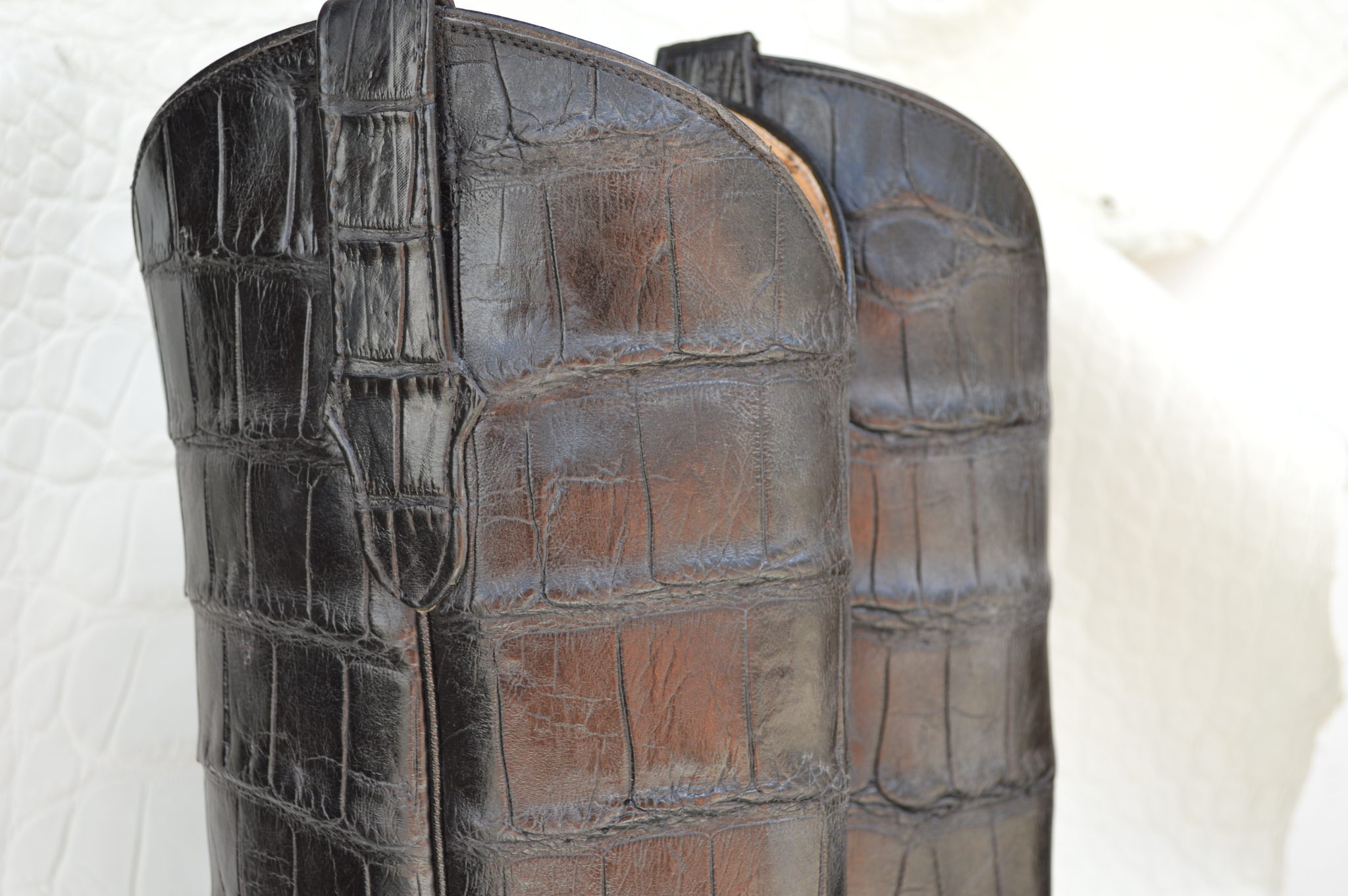 *CUSTOM MADE* Genuine Full Alligator Leather Boots - Central Florida ...