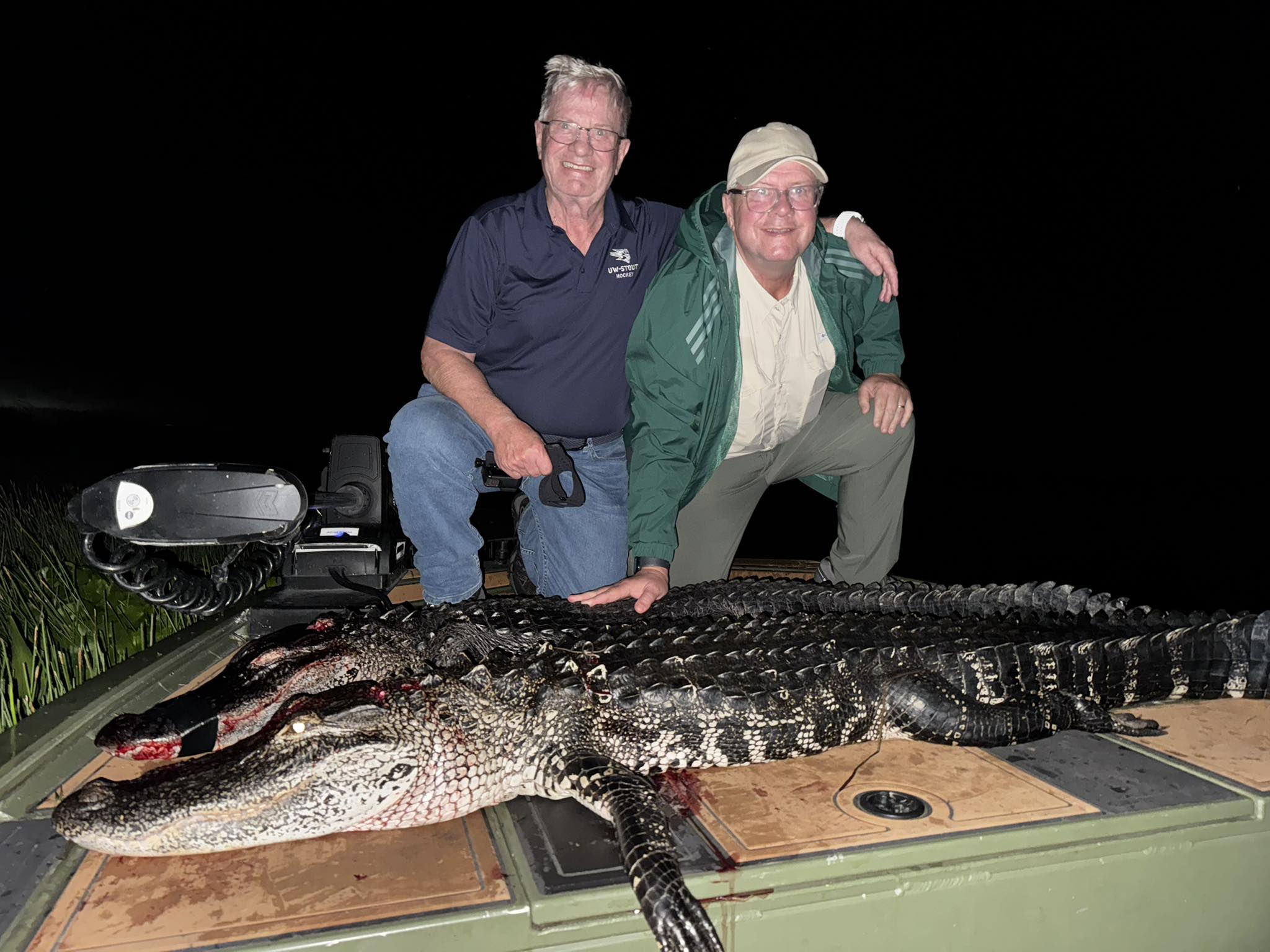 Stormy night? No problem. Capt. Nick put his clients on two solid 8 ...